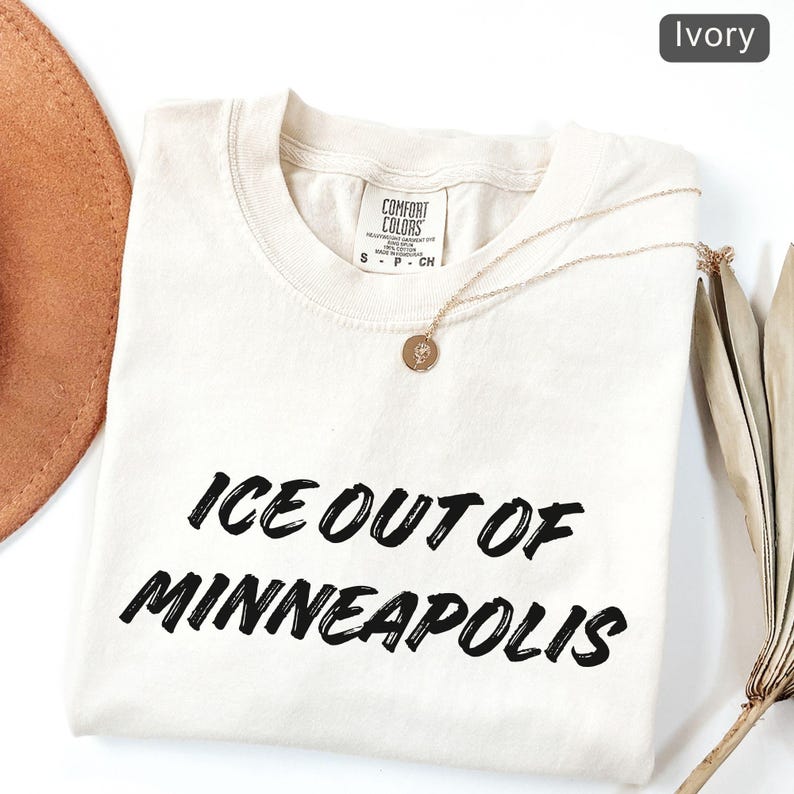 Anti ICE Shirt, ICE Out of Minneapolis Tee, Abolish ICE Protest Shirt ...