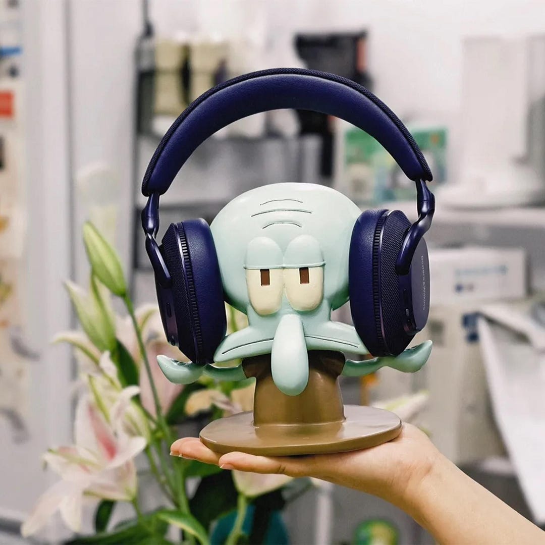 Spongebob Squarepants Squidward Headphone Stand, Fun and Creative ...