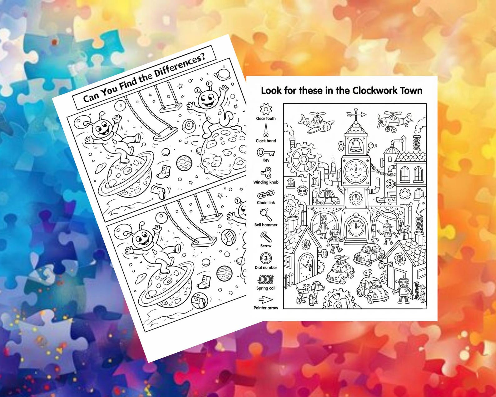 Hidden Pictures Activity Book Spot the Hidden Object Puzzles With ...