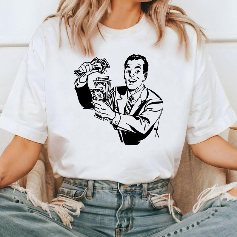 Money SVG Bundle: Dollar Bill Clipart, Business Graphics (digital ...