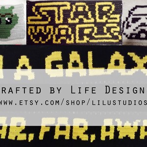 Star Wars Themed Charts for Crochet or Knitting Pattern {graph Style ...