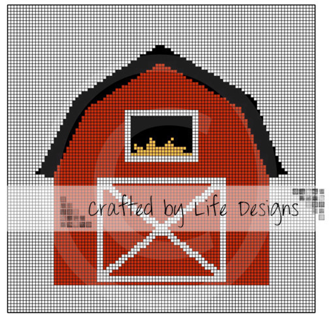 Farm Animal Charts for Crochet or Knitting Pattern {graph Style Pattern ...