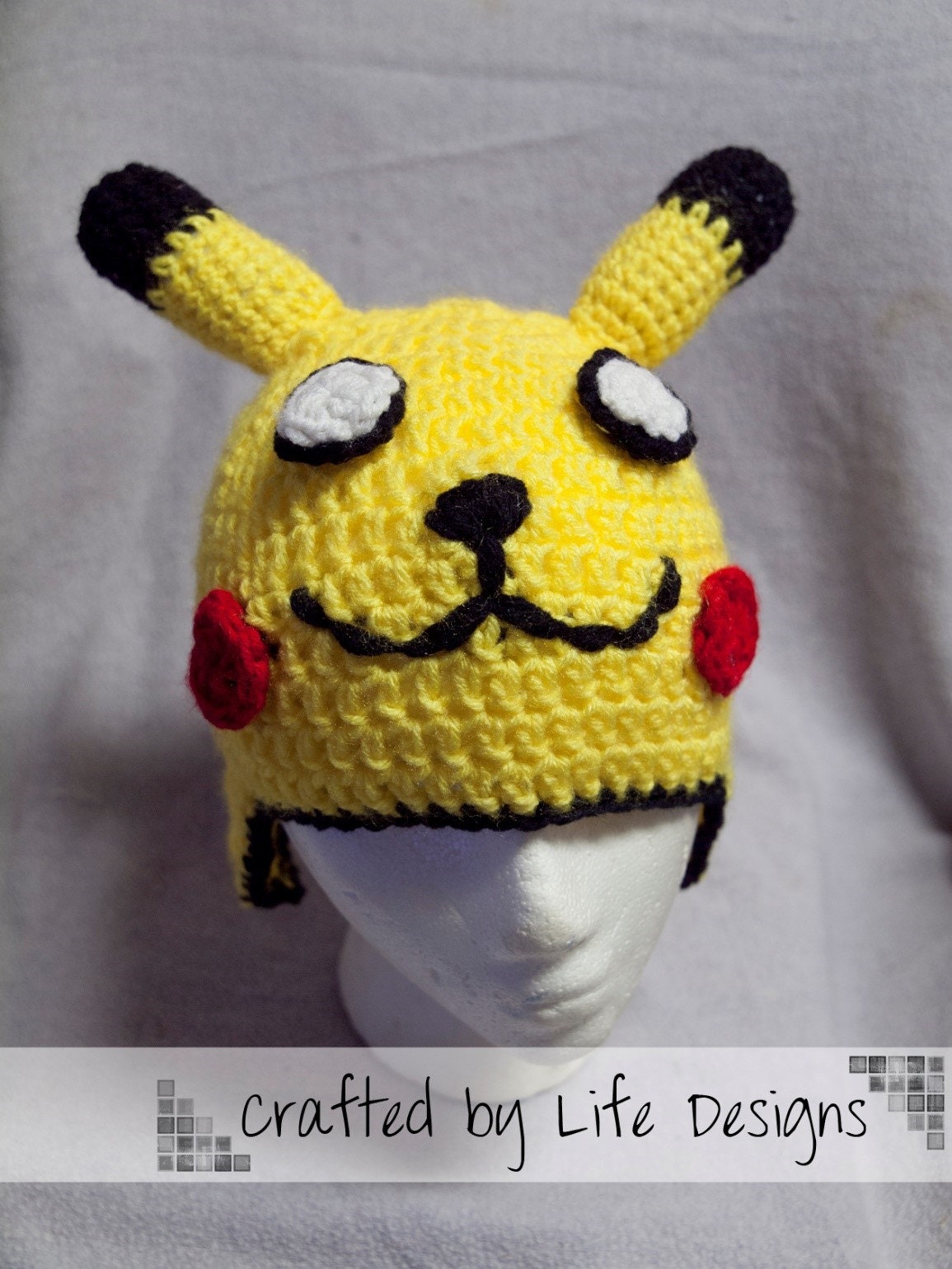 Pikachu Hat Crochet Pattern - Etsy