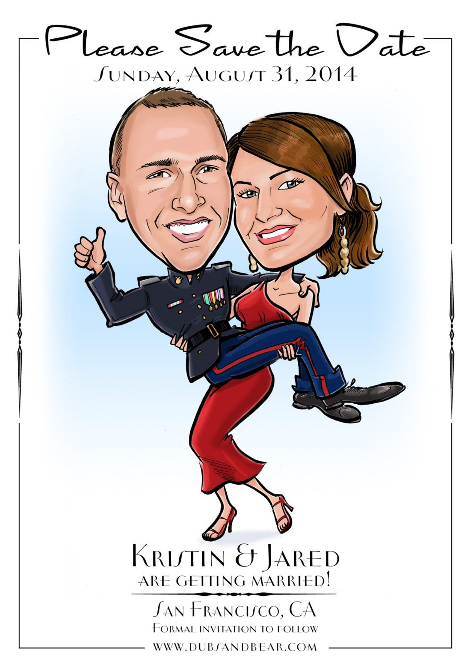 Cute and Funny Wedding Save the Date Cards and Magnets | Etsy
