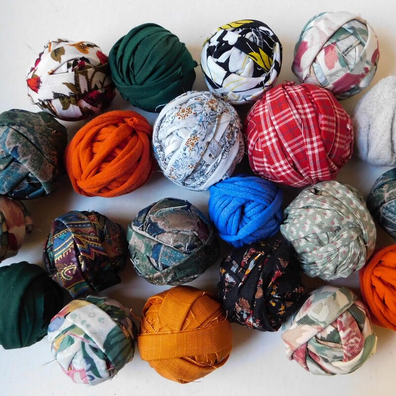 Rag Balls - Etsy