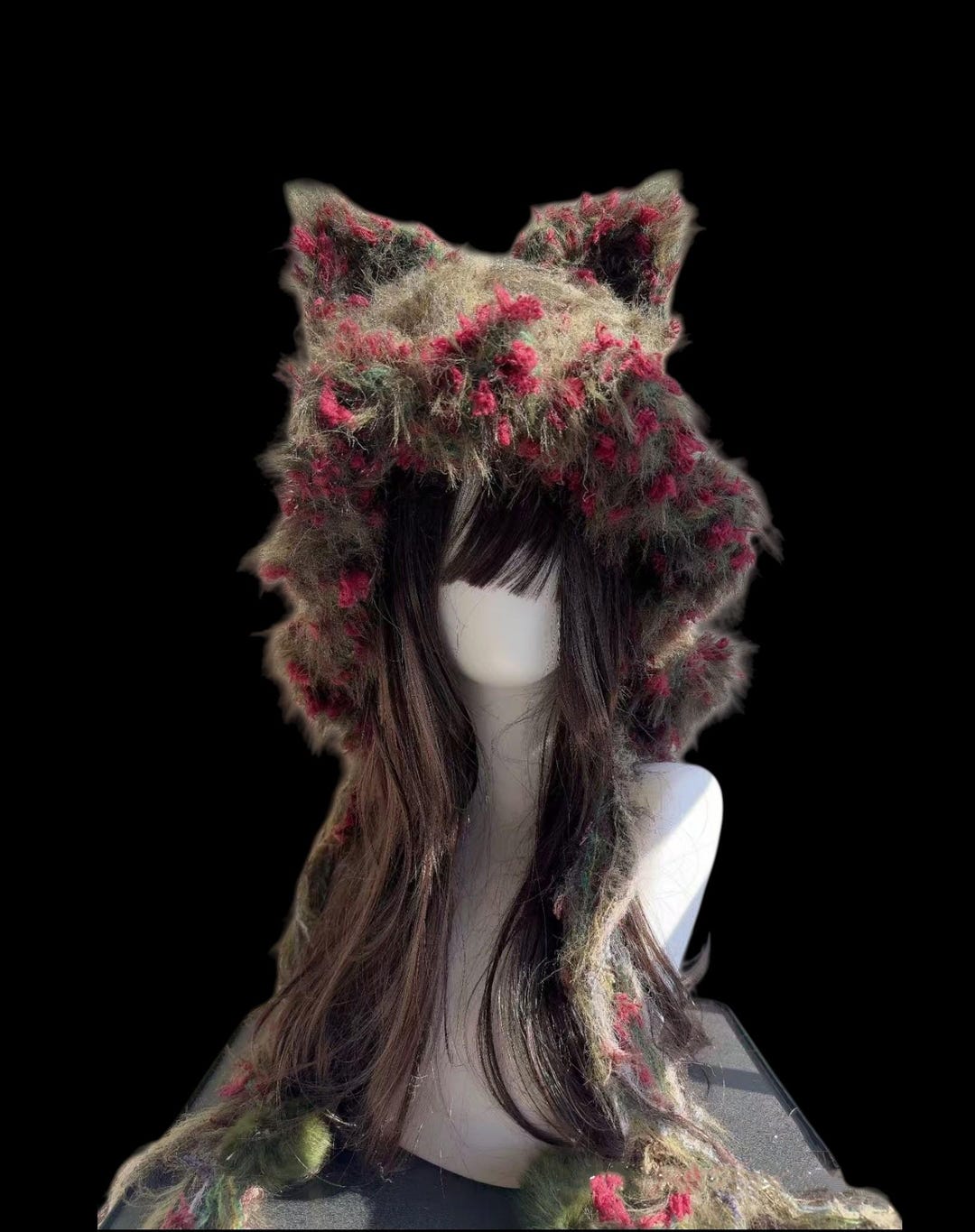 Handmade Fox-ear Hood: Forest-style Winter Accessory - Etsy