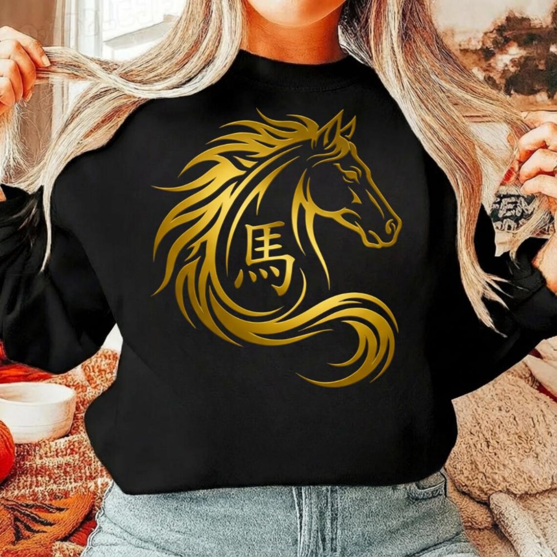 Capodanno cinese 2026 Cavallo di fuoco Anno del cavallo 2026 T-shirt ...