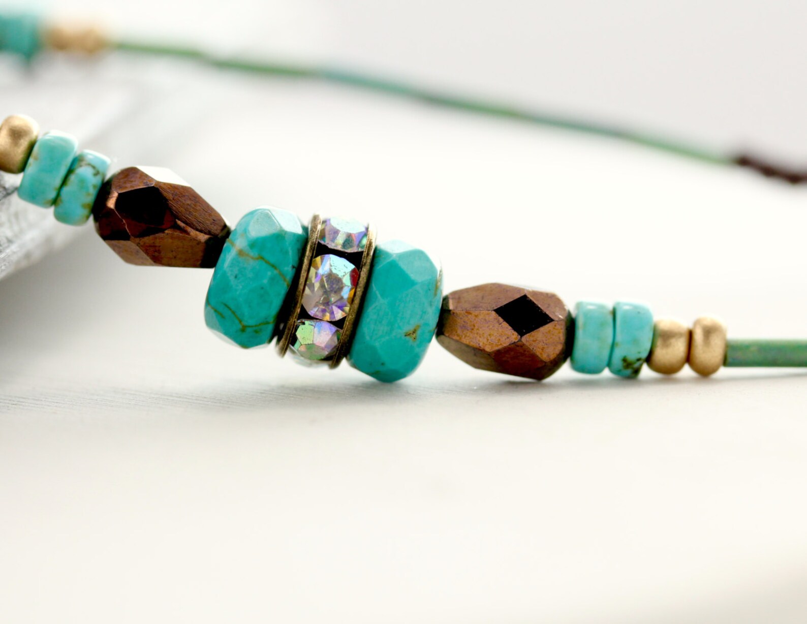 Turquoise Eyeglass Lanyard, Turquoise Eyeglass Chain, Eyeglass Necklace ...