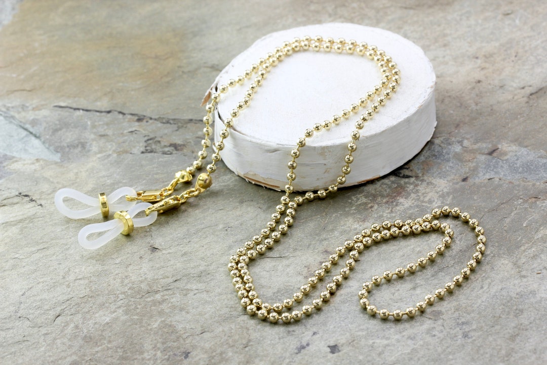 Maetri Ball Chain Eyeglass Chain: Unisex Sunglasses Holder - Etsy