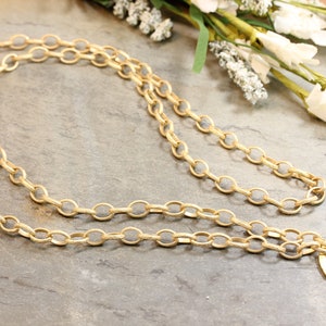 Upscale Matte Gold ID Badge Holder Lanyard for Women, Celtic Chain ID ...