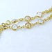 Swarovski Topaz Gold Eyeglass Chain, Glasses Chain, Designer Eyeglass Chain, Sunglasses Cord ...