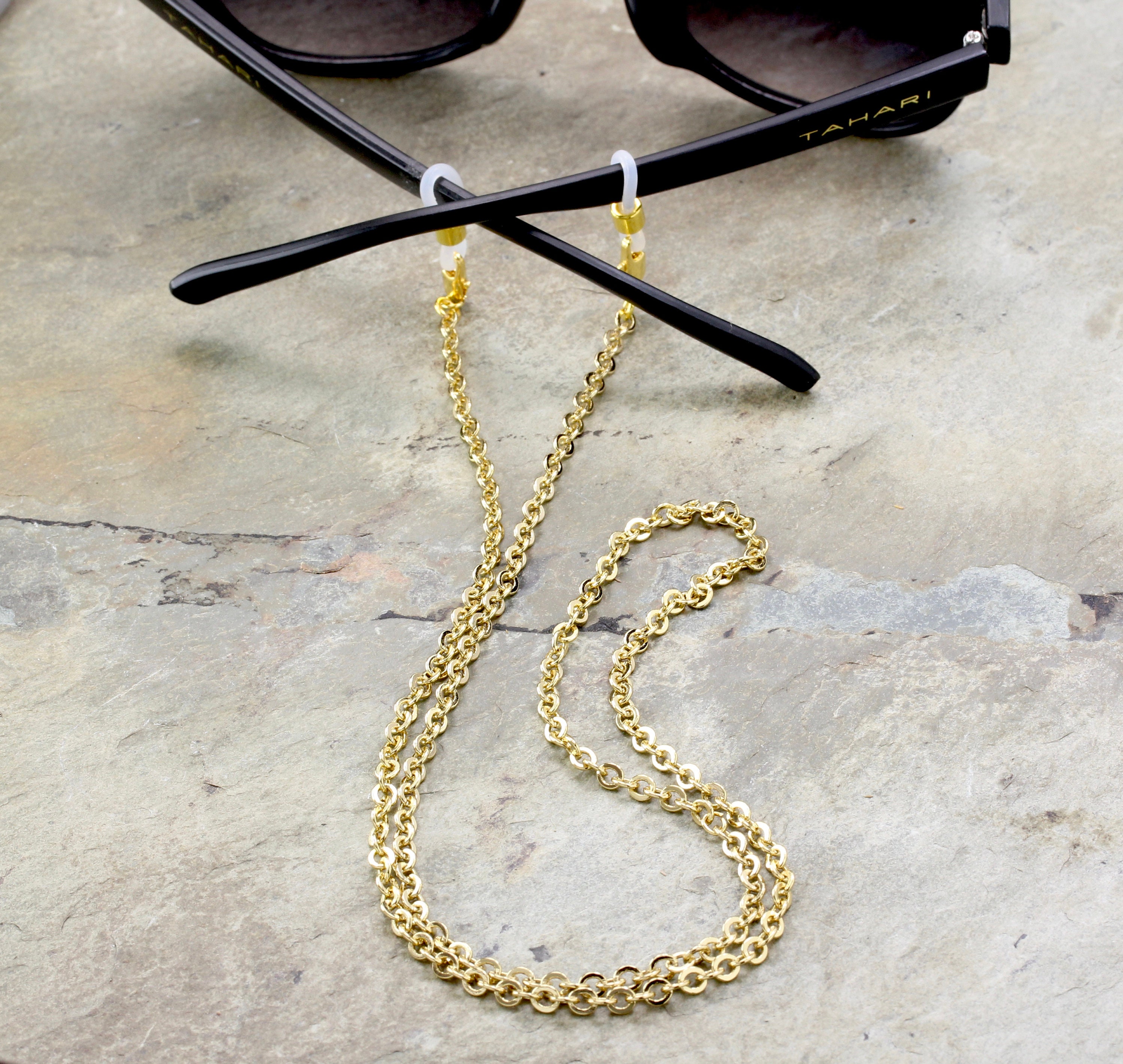 Simplicity Gold Eyeglass Chain Gold Glasses Chain Gold | Etsy