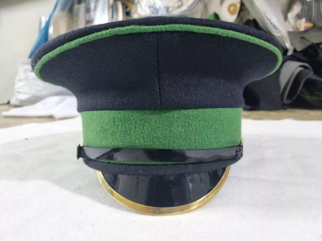 Handmade British Army Irish Guards Peaked Cap – Replica Dress Uniform ...