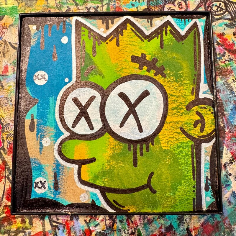 The Simpsons Painting - Etsy
