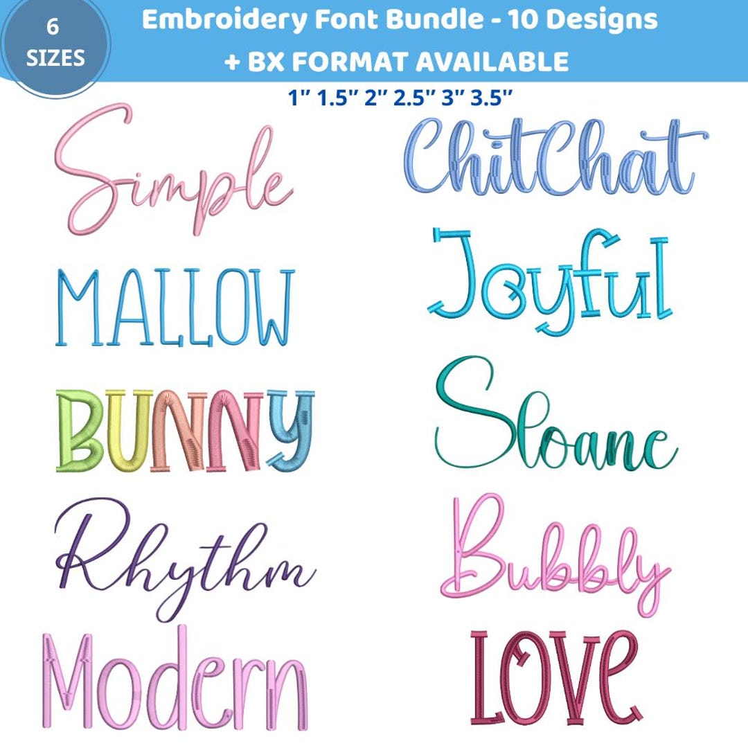 Modern Cursive Machine Embroidery Font, Monogram Script Alphabet, Satin ...