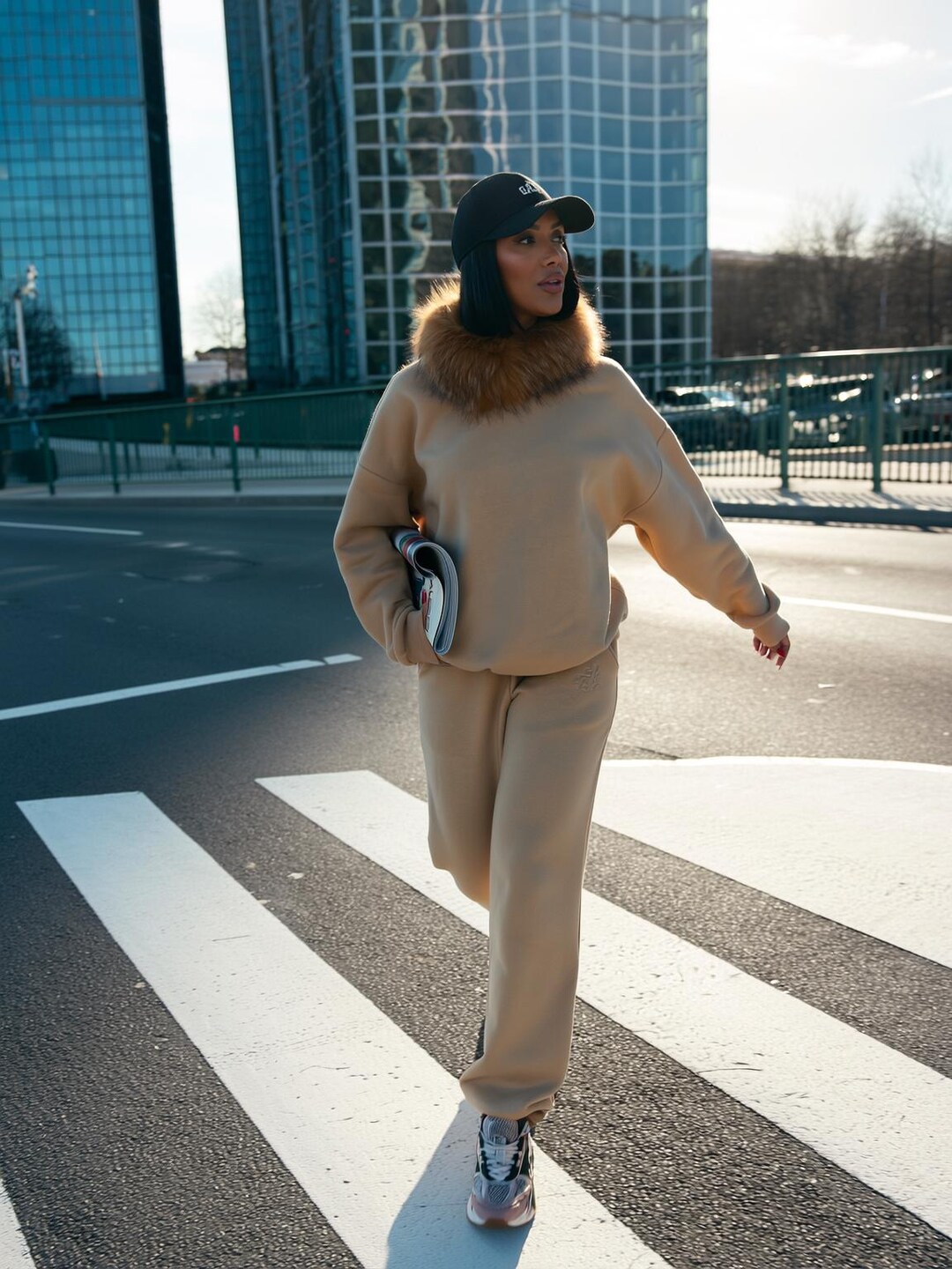 Fur Collar Tracksuit – Special Edition - Etsy
