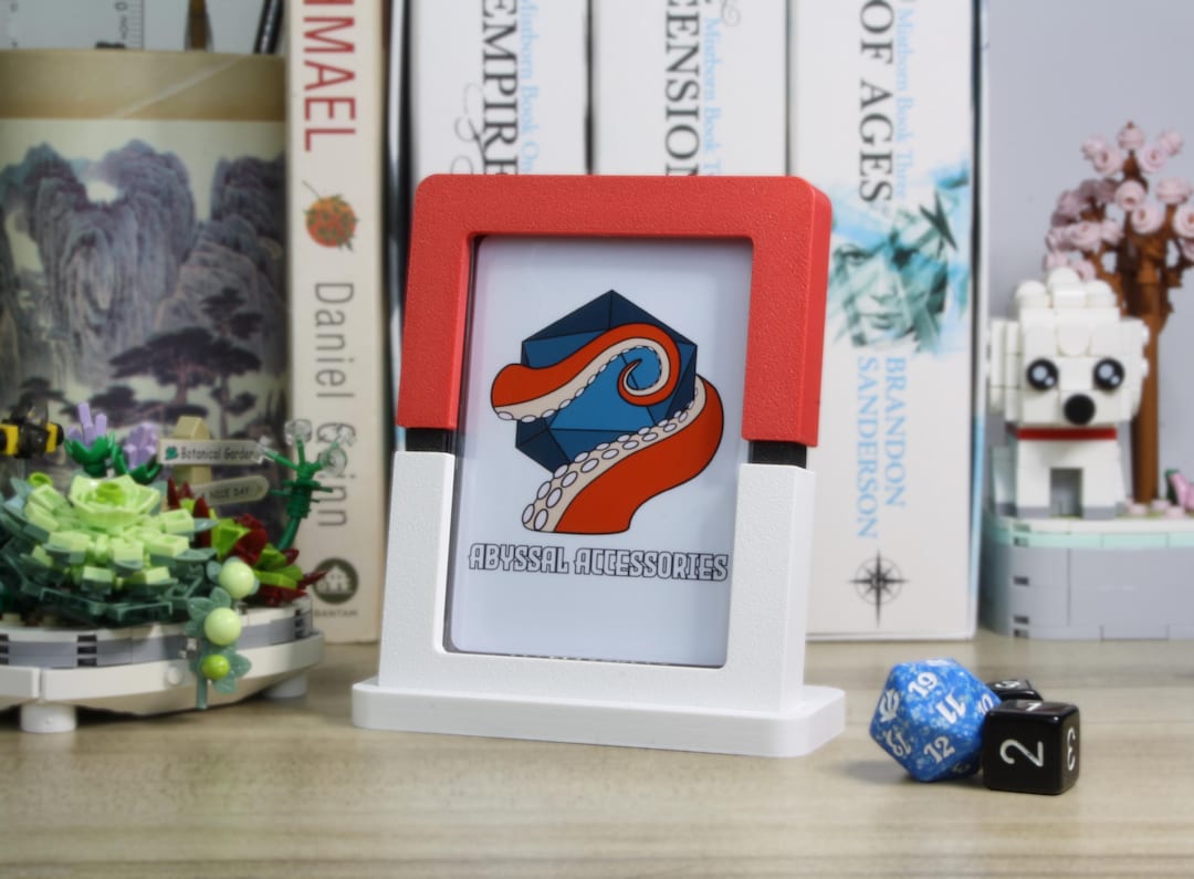 Monster Trading Card Display Case | Free Acrylic Mini-snap Holder ...