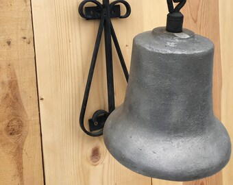 Cast Iron Hand Bell | Etsy