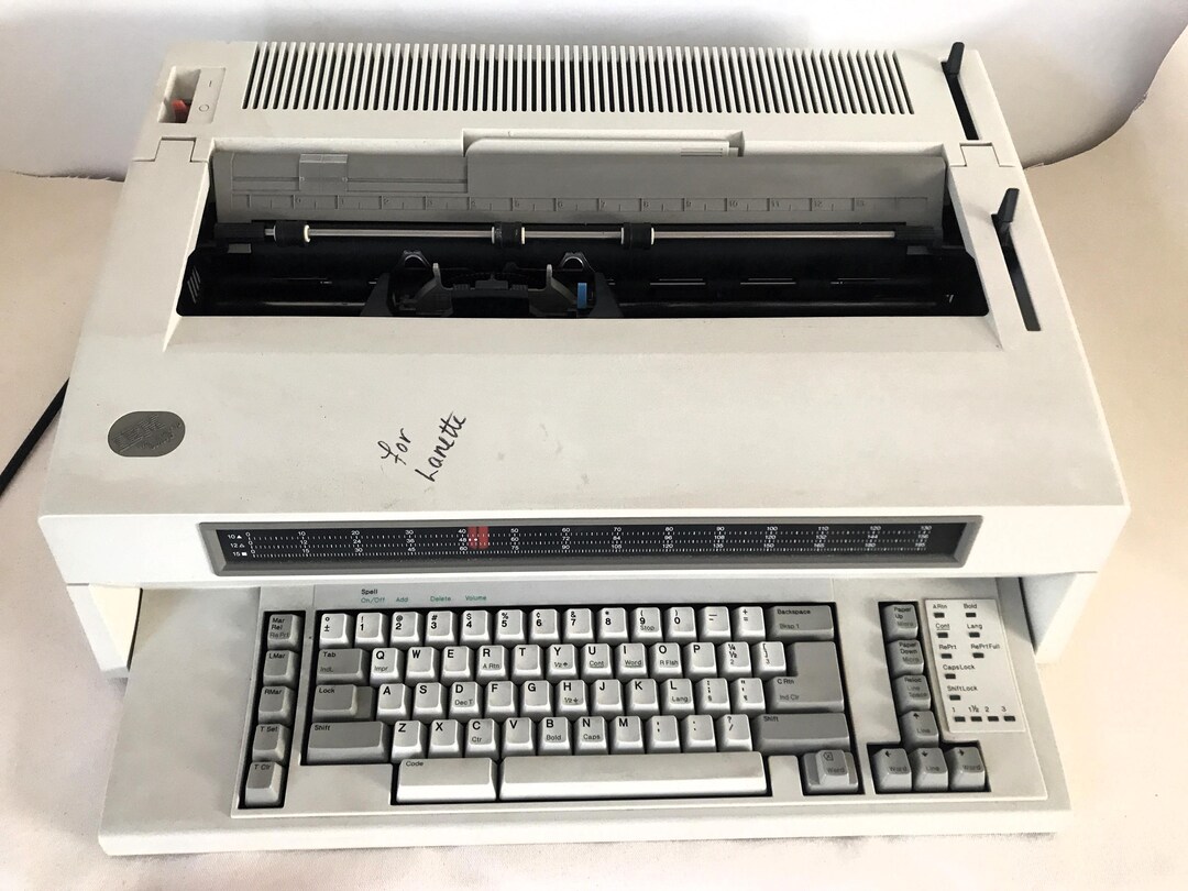 IBM Wheelwriter 10 Series 2 Electric Typewriter VG Condition - Etsy