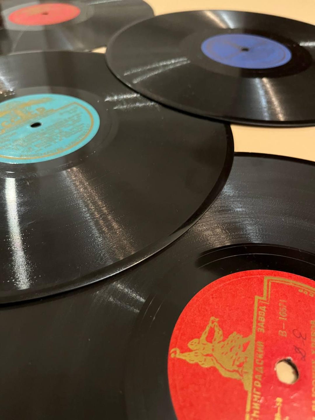 Vintage 1950s Shellac Records 78 RPM – Lot of 11 – FOLK – USSR ...
