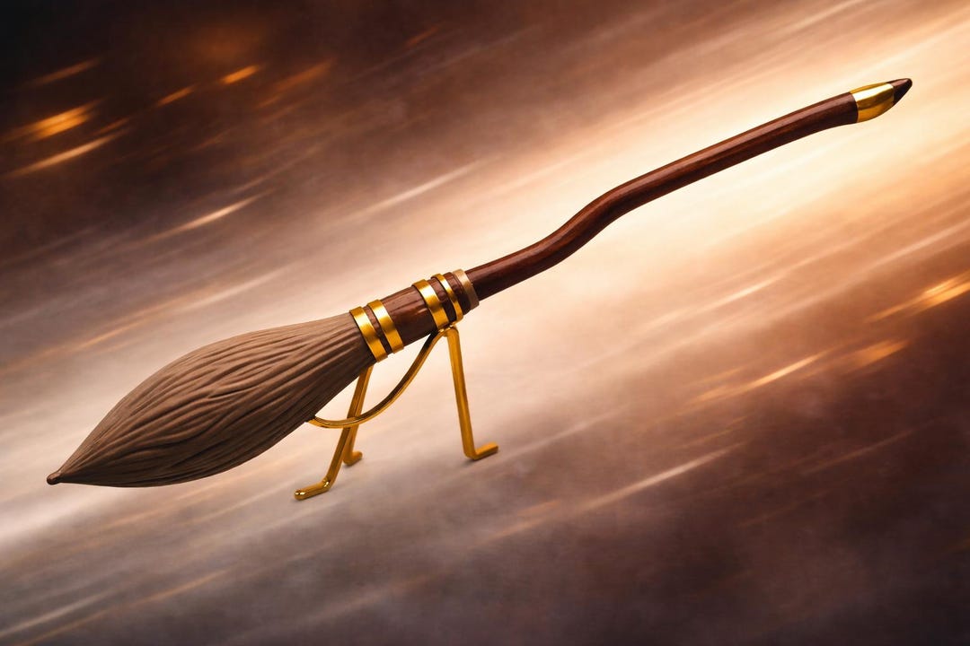 Fantasy Racing Wizard Broom STL – Flying Broomstick 3D Print – Magical ...