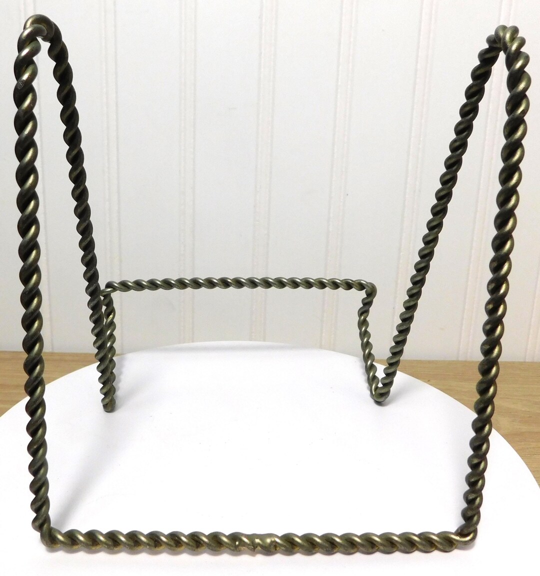 Vintage Brass Easel for Art, Plate Display - Etsy