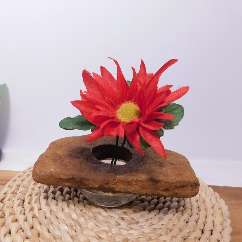 Flower Vase Made of Stone - Etsy