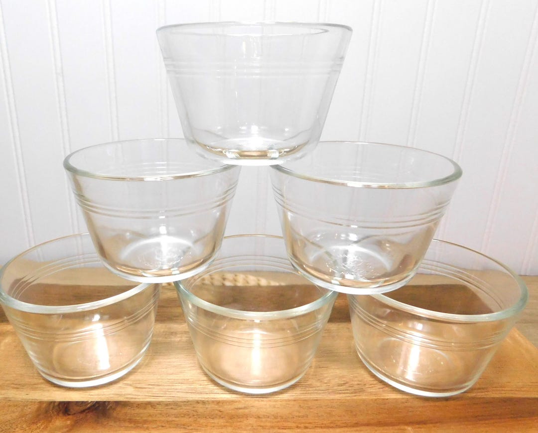 Vintage Pyrex Custard Cups Set of 6 Mid-century Vintage - Etsy