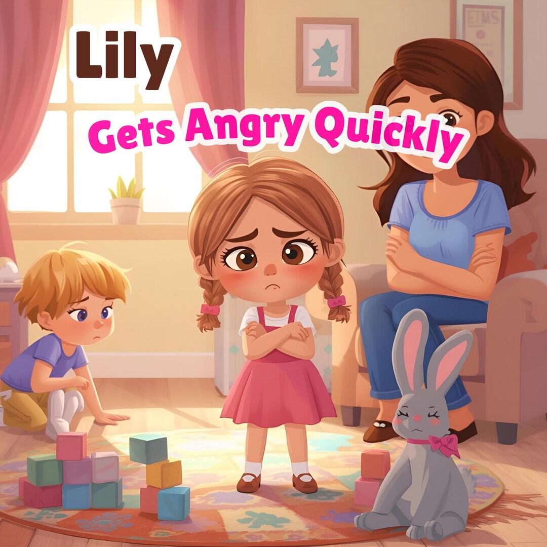 Lily Gets Angry Quickly | Kids Story About Feelings | Emotional ...