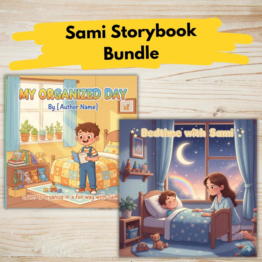 Sami Storybook Bundle | 2 Printable Kids PDF Books | Healthy Eating ...