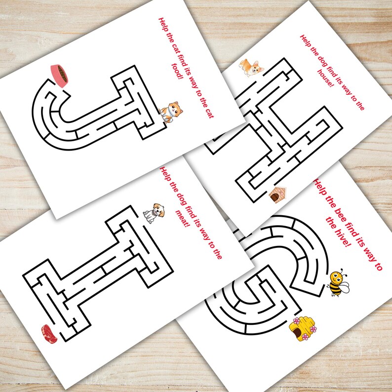 Alphabet Maze Printable Game for Kids | Fun Letter Learning Activity ...