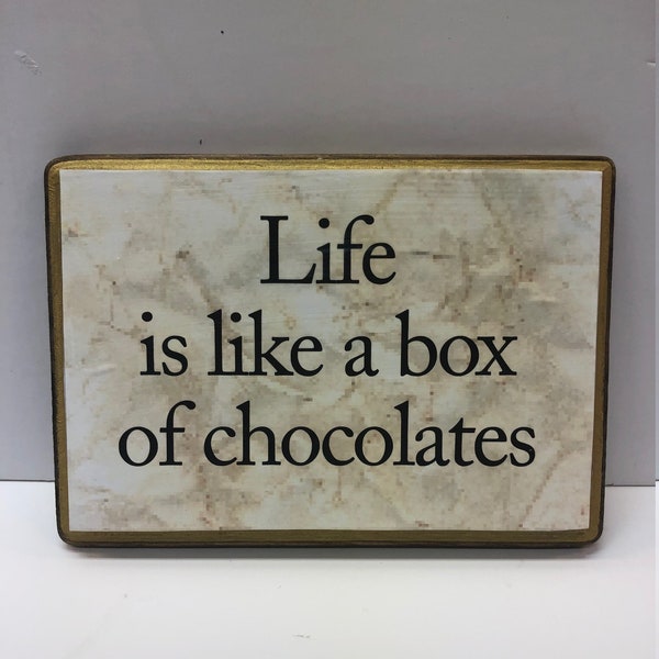Life is Like a Box - Etsy
