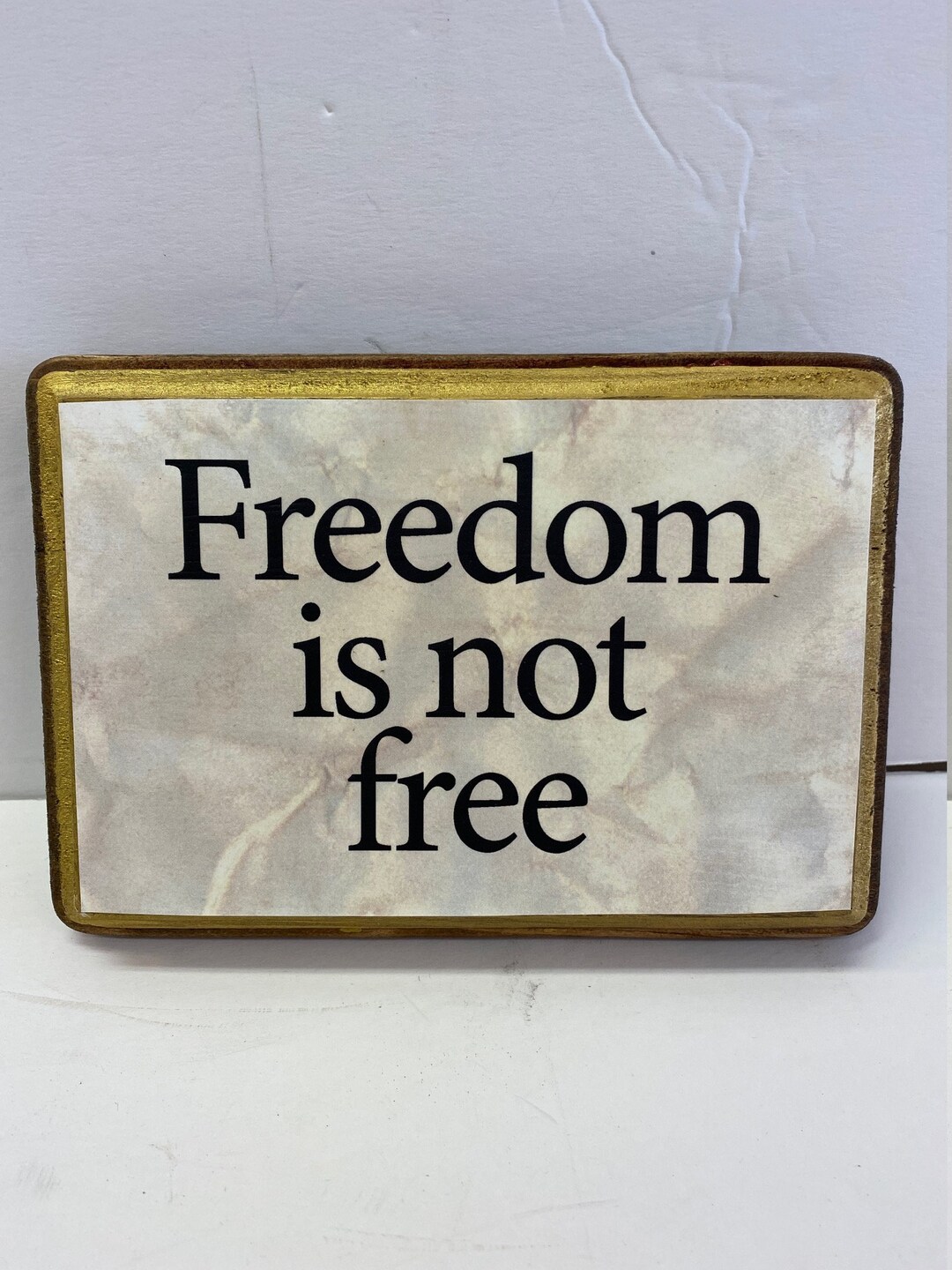 Freedom is Not Free.- 5x7 - Etsy