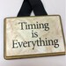 Timing is Everything - Etsy