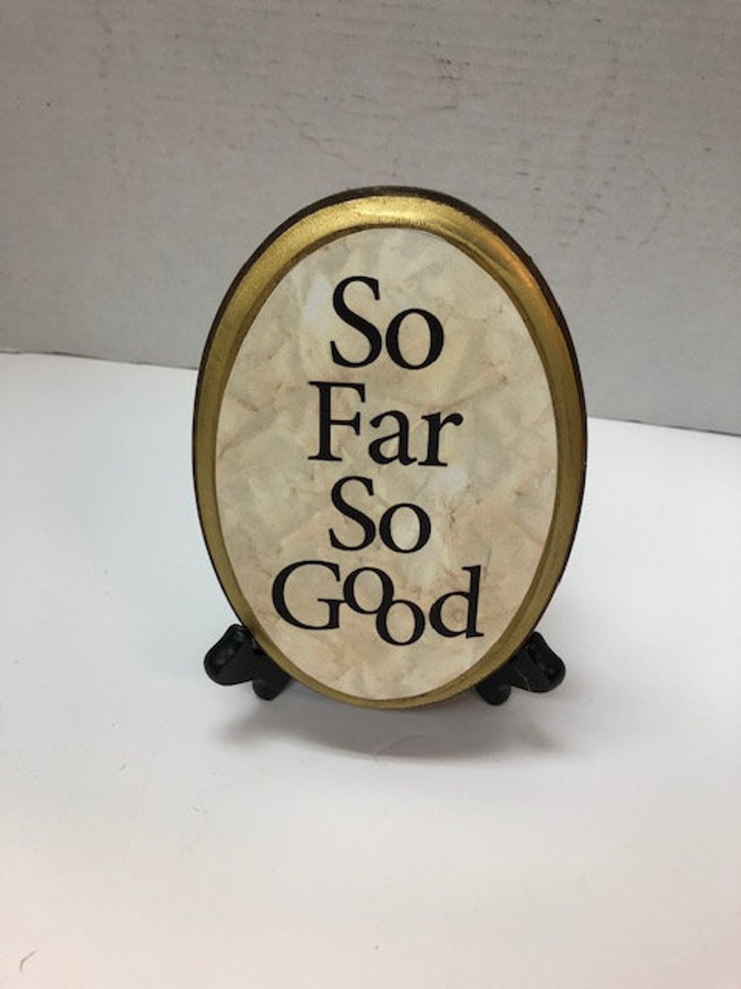 So Far so Good- With Stand - Etsy