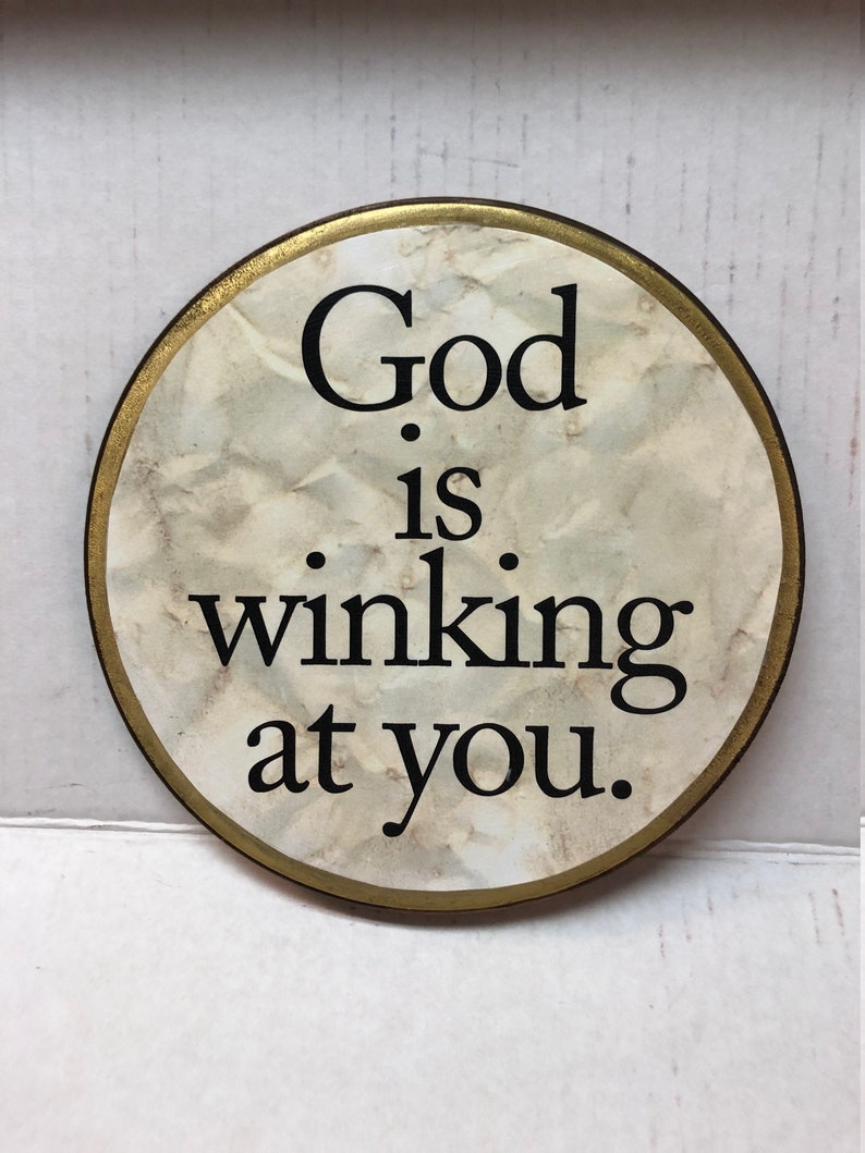 God is winking at you. | Etsy