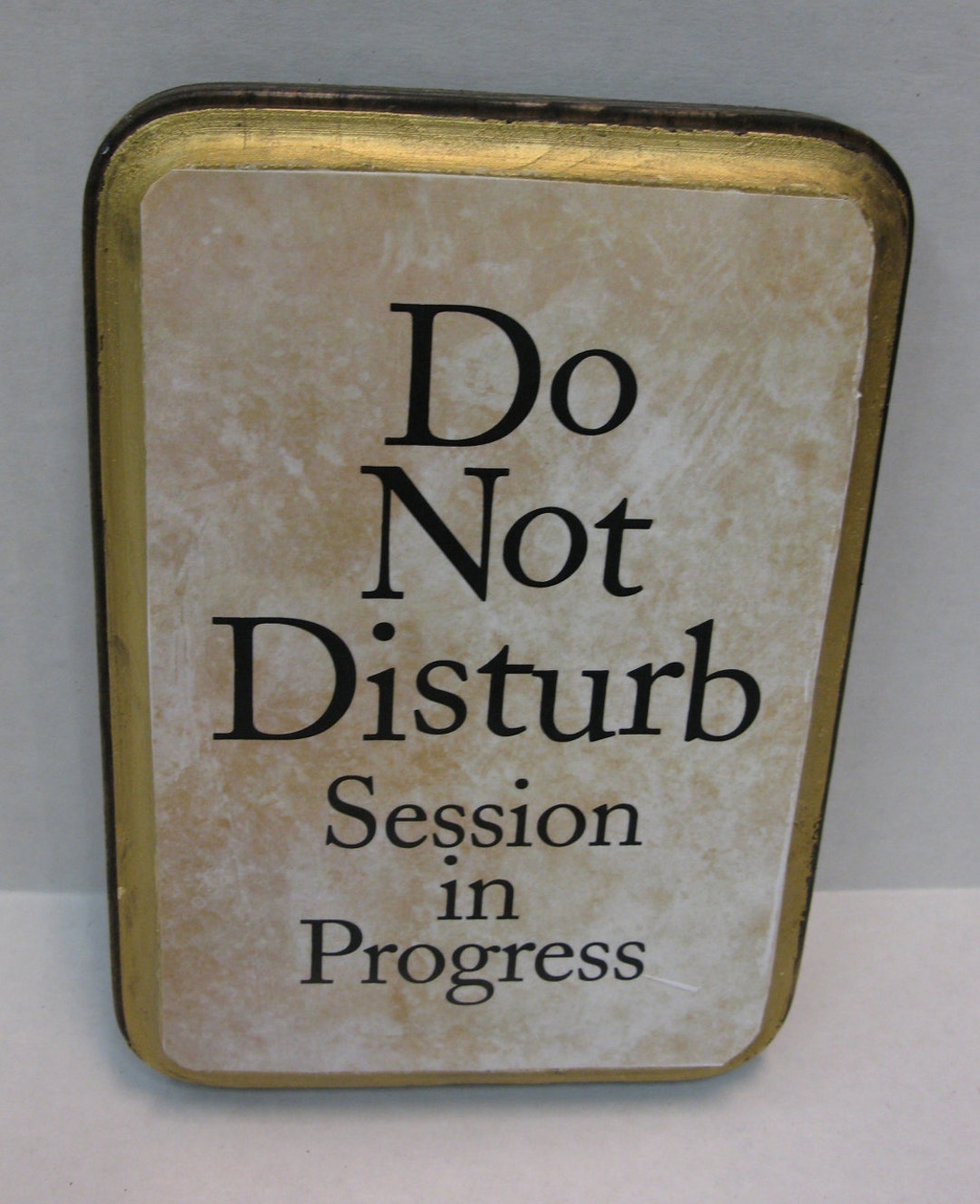 Do Not Disturb- Session in Progress- Digital Print on Wood Plaque - Etsy