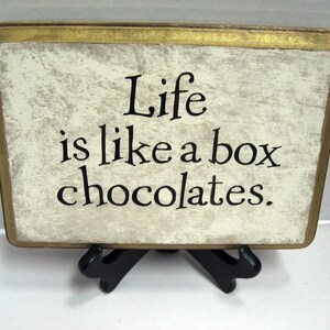 Life is like a box of chocolates. | Etsy