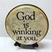 God is Winking at You. - Etsy