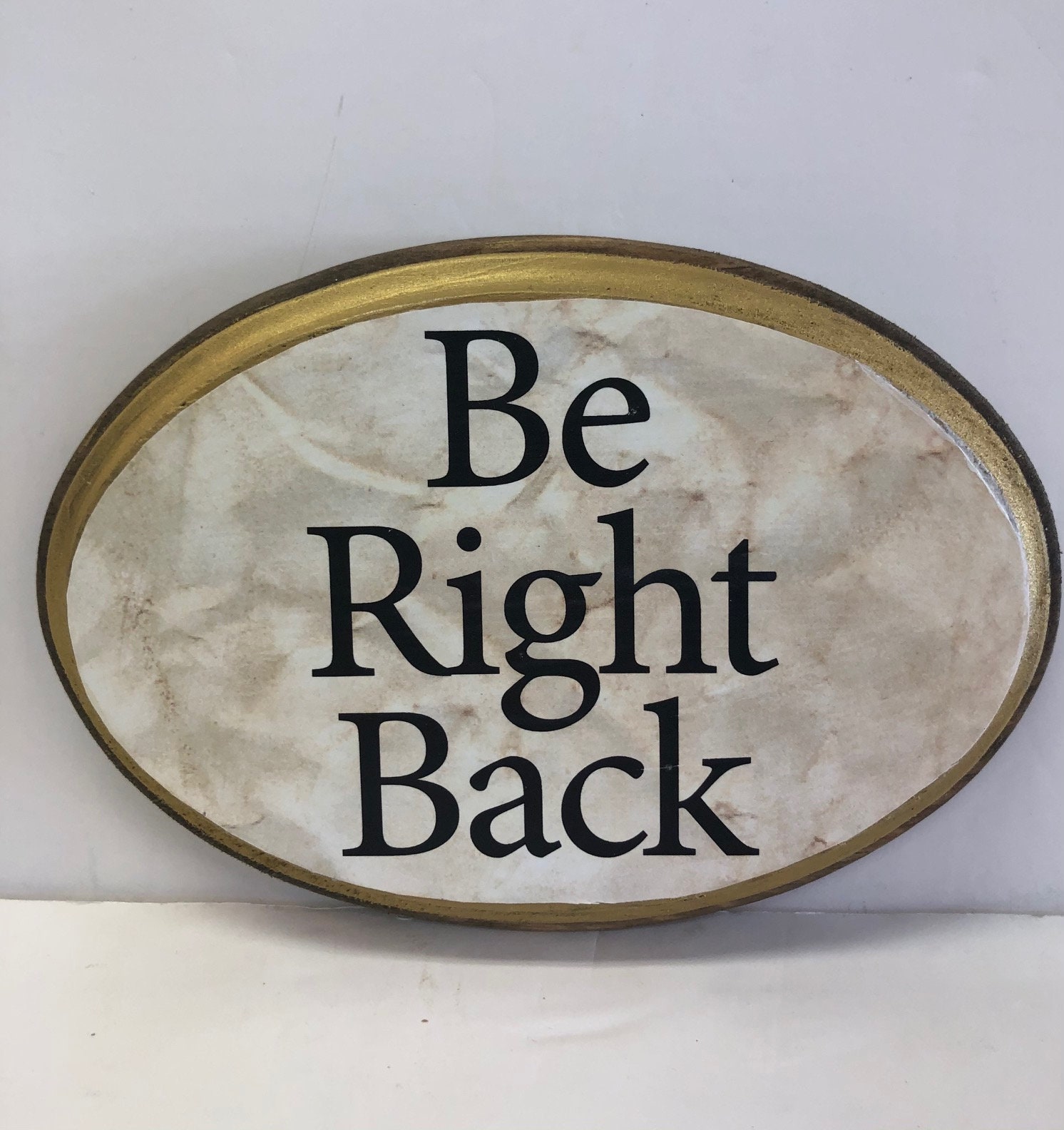 Be Right Back - Etsy