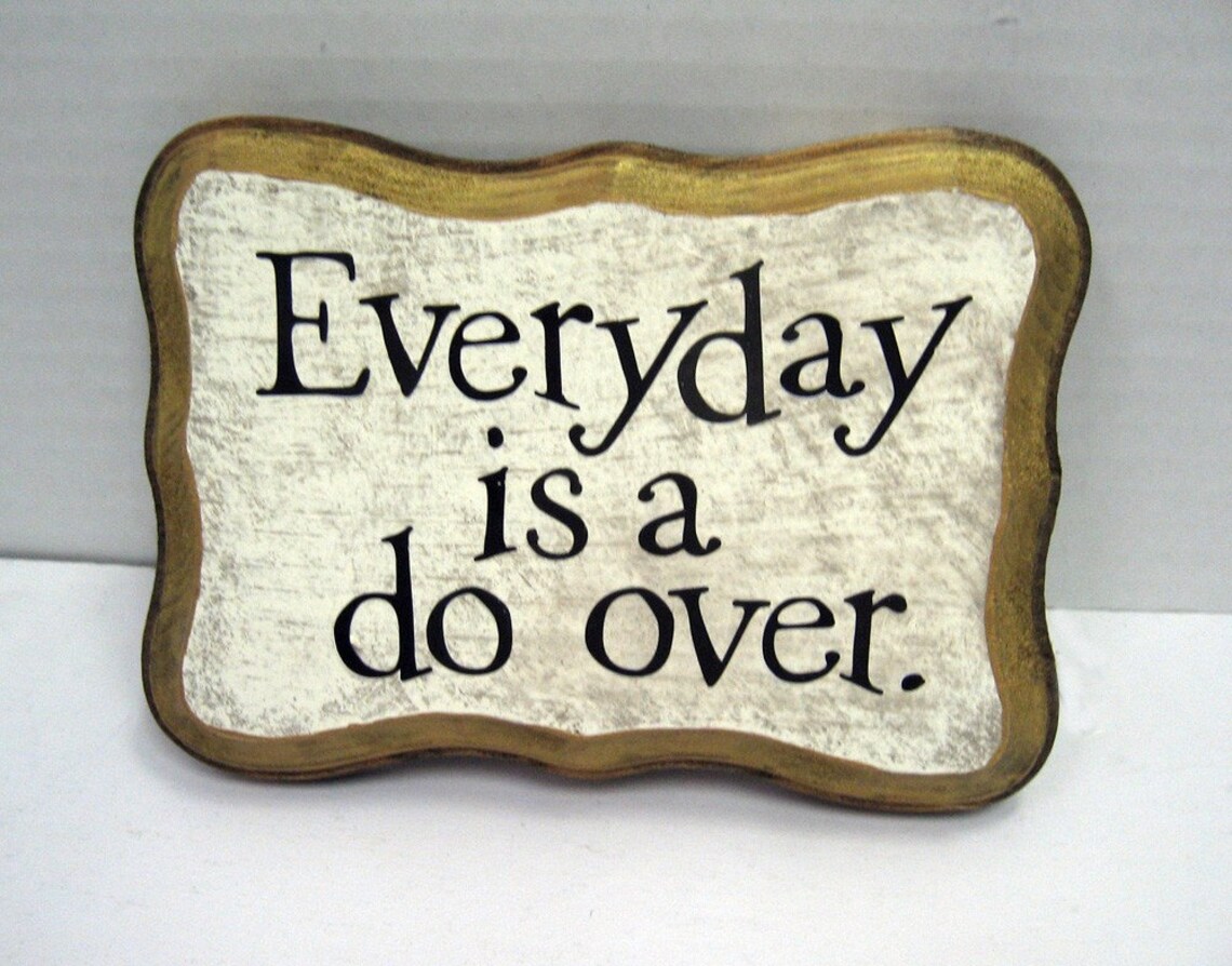 Everyday is a Do Over | Etsy