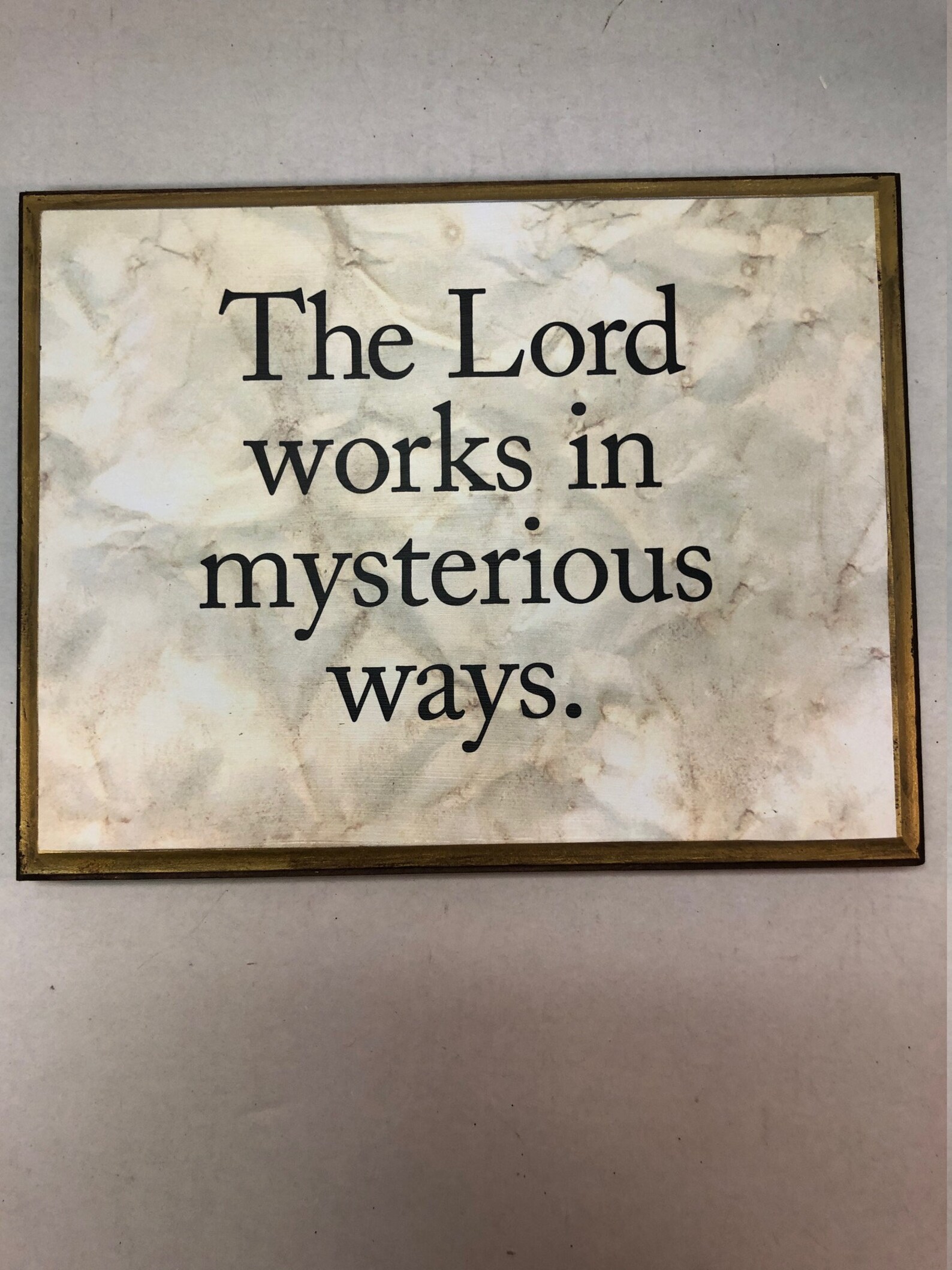 The Lord Works in Mysterious Ways - Etsy