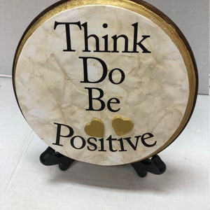 Think Do Be Positive - Etsy