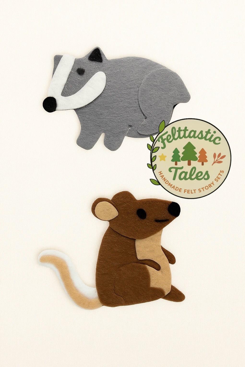 The Mitten Felt Story Set | Jan Brett Inspired, Preschool Literacy - Etsy