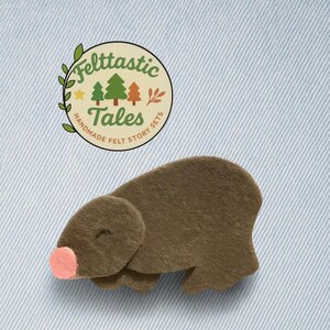 The Mitten Felt Story Set | Jan Brett Inspired, Preschool Literacy - Etsy