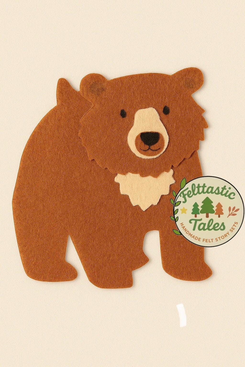 The Mitten Felt Story Set | Jan Brett Inspired, Preschool Literacy - Etsy