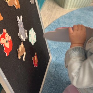 The Mitten Felt Story Set | Jan Brett Inspired, Preschool Literacy - Etsy