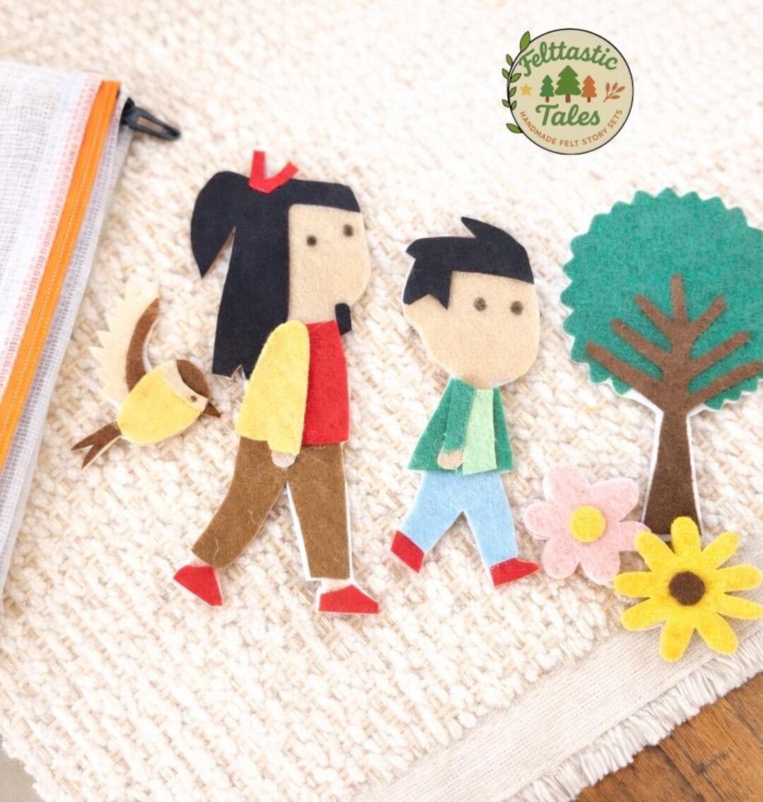 Season Felt Story Set | Goodbye Spring Hello Summer | Preschool ...