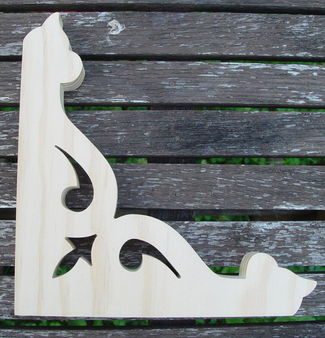 Four (4) Victorian Gingerbread Screen Door Brackets 6 1/2" X 6 1/2"x 3/ ...