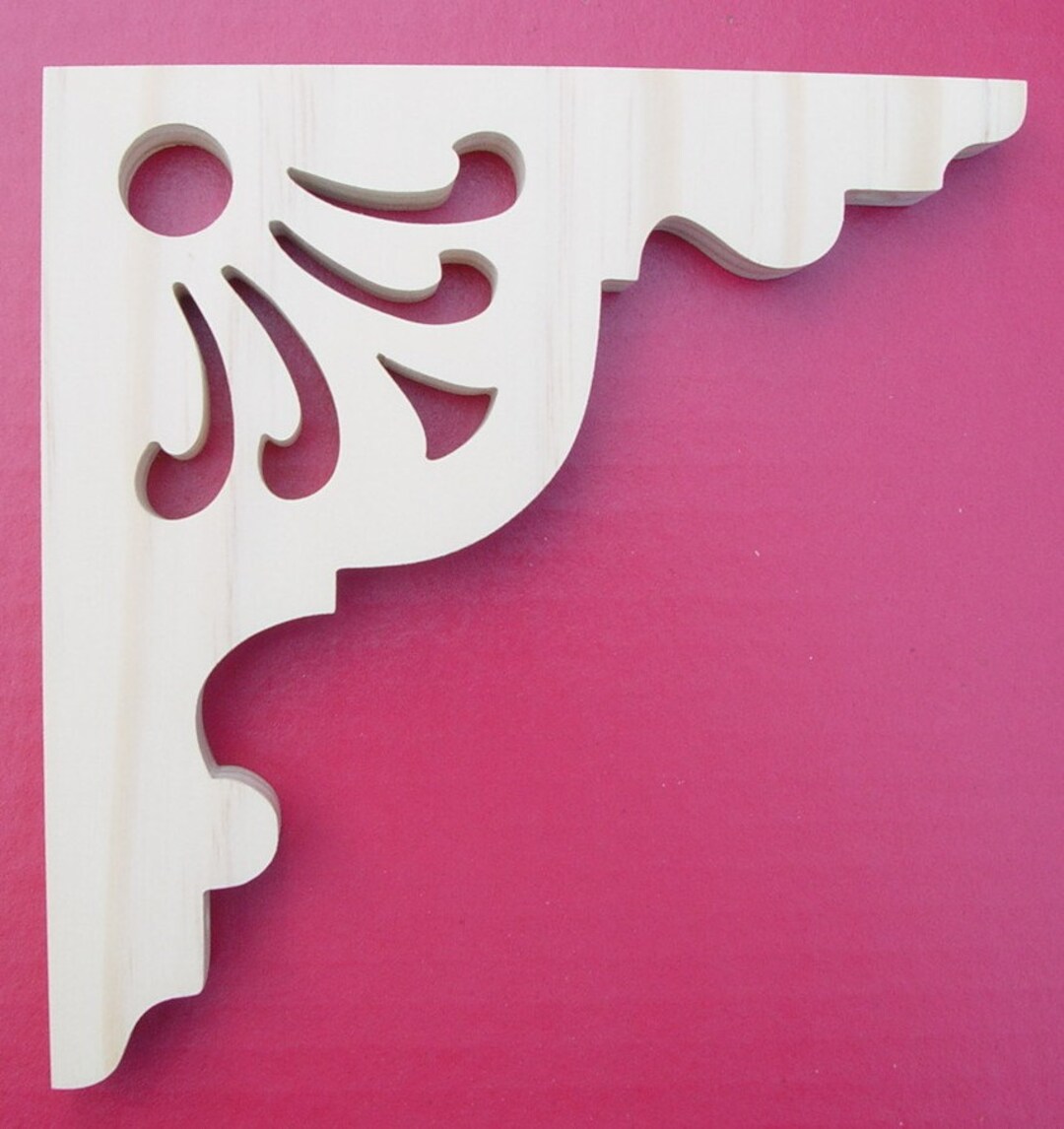 Two (2) Victorian Gingerbread Screen Door Brackets 6 7/8" L X 6 3/4" W ...